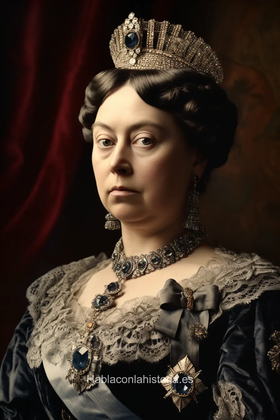 Reina Victoria IA: Chat, imagen real y actividades con la reina.