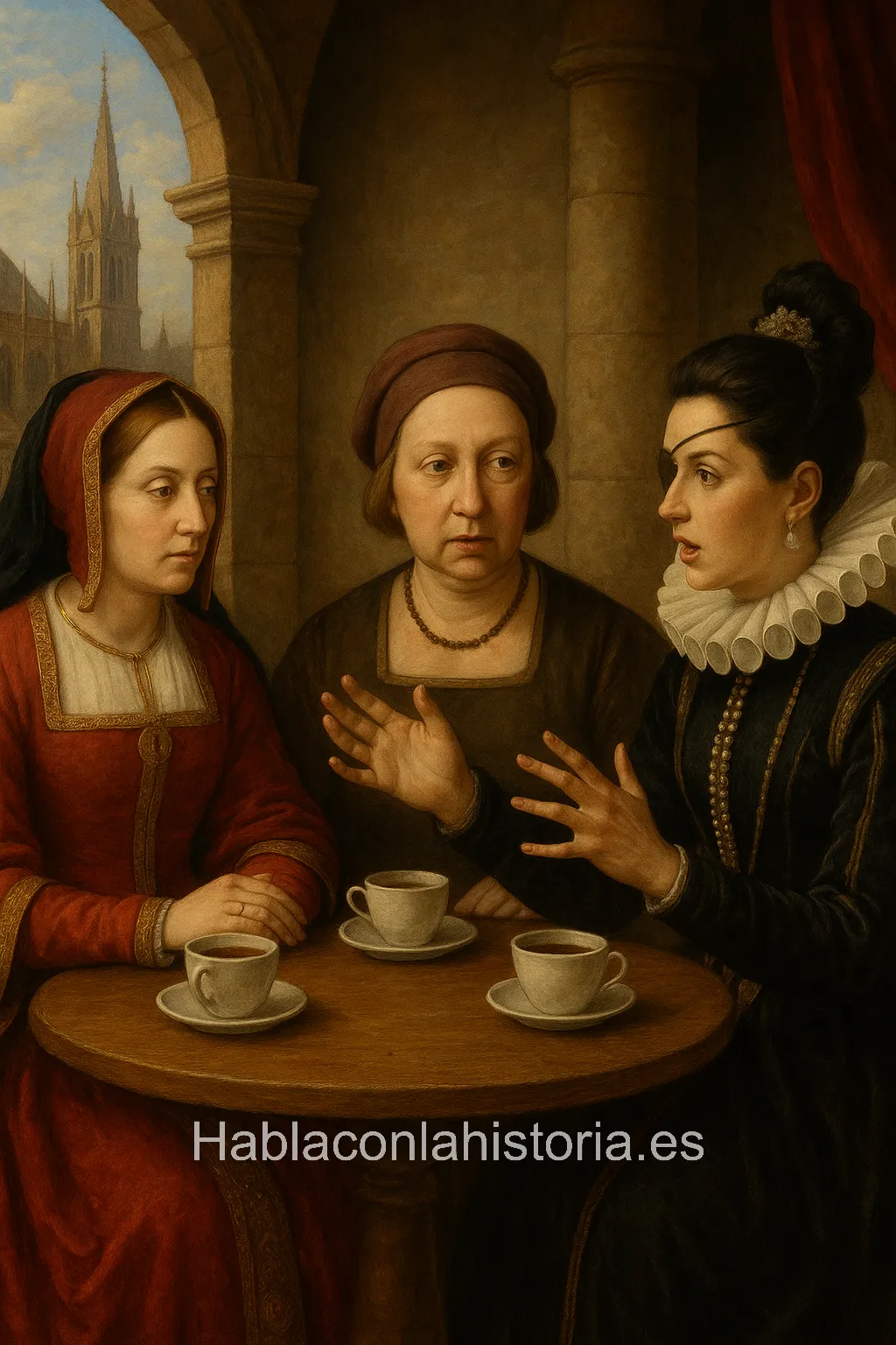 Juana la Beltraneja, Isabel I la Catolica y Ana de Mendoza ...