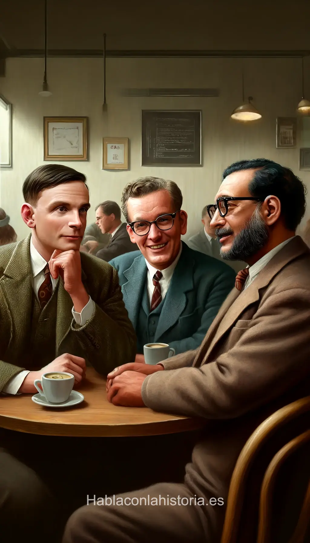 Debate con IA entre Turing, Asimov y Wiener: Pioneros de la IA